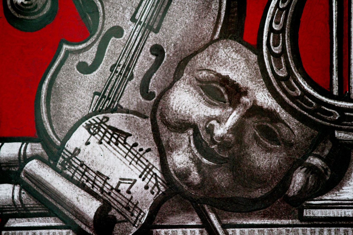 06-08-1862: The Apollo Music Hall Shakespeare window. | Ferguson and Urie