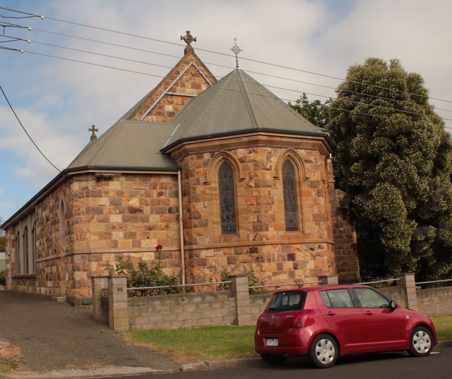 1877: Holy Trinity Anglican Church, Coleraine, Victoria. | Ferguson and ...